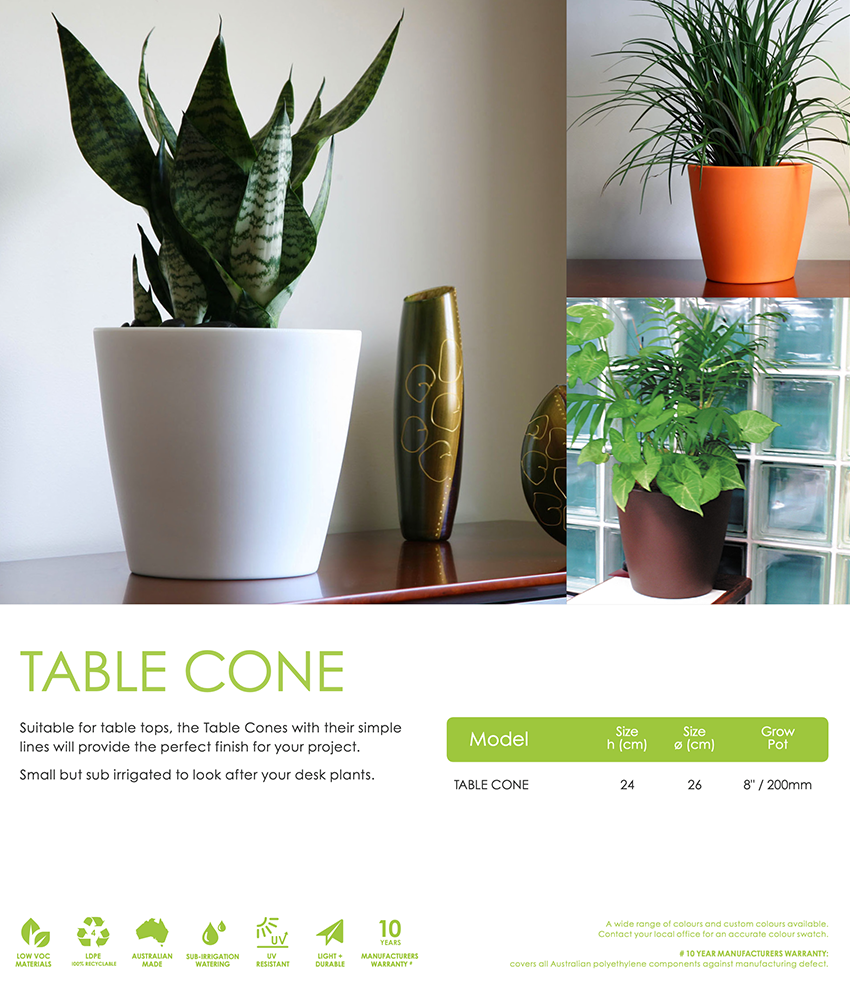 Commercial Desktop Planters