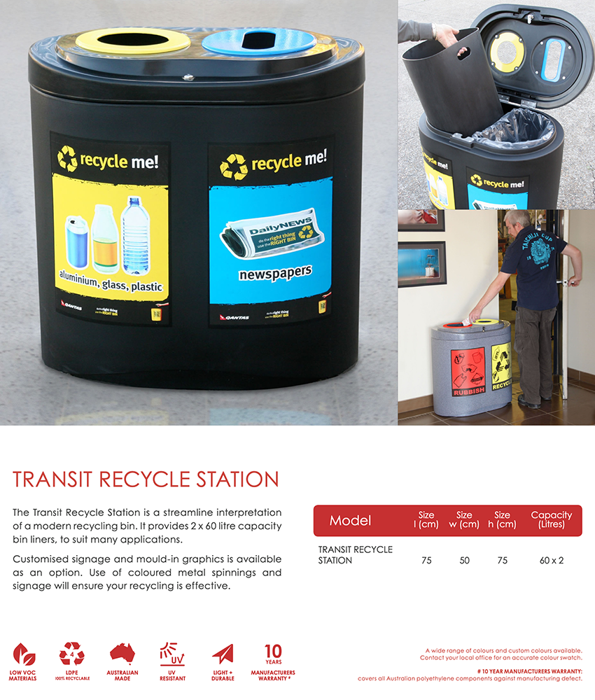 Commercial Litter Bins