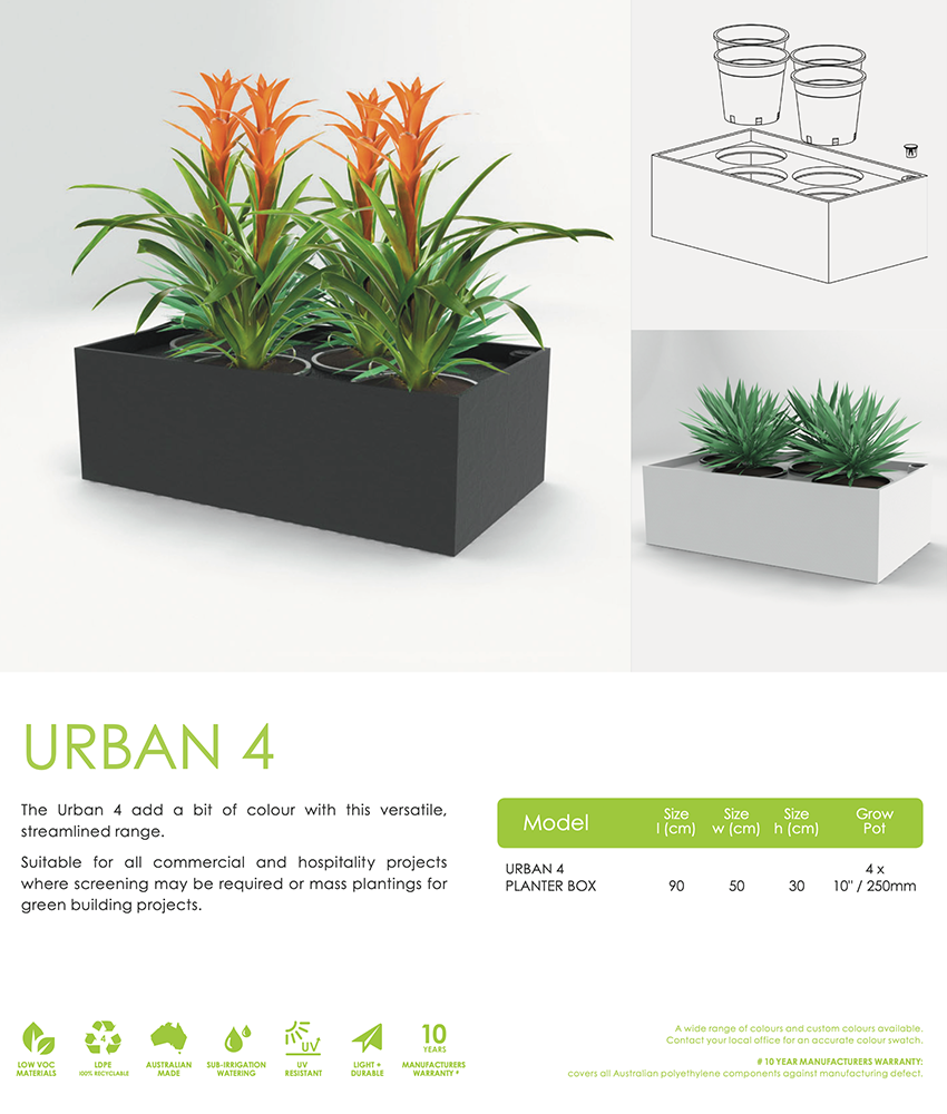 Commercial Planter Boxes